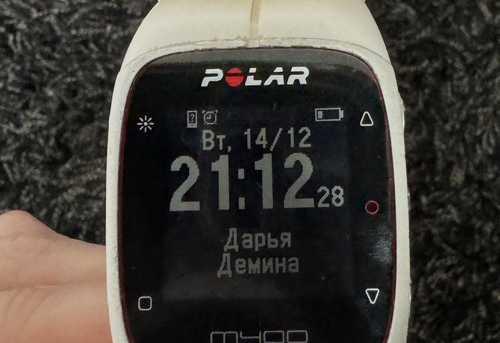 Спортивные часы polar M400 с пульсометром