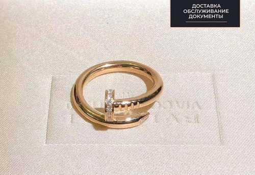 Кольцо Cartier Гвоздь золото 0,1ct