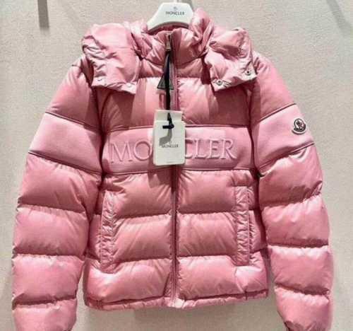 Пуховик Moncler женский с QR и NFC (Арт.59638)