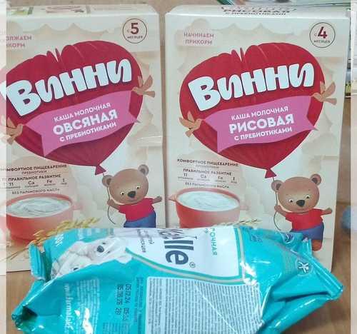 Детские каши молочные