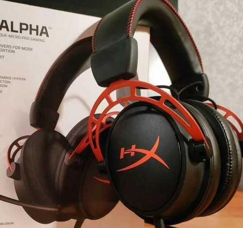 Игровые наушники hyperx cloud alpha