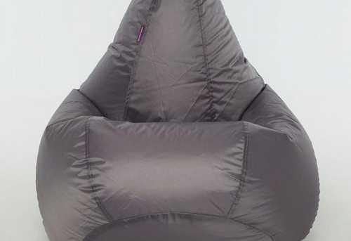 Кресло мешок пуфик Classic серый