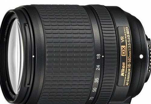 Nikon 18-140mm f/3.5-5.6G ED VR DX AF-S новый