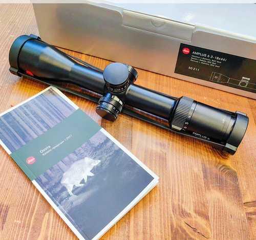 Leica amplus 6 3-18x44i L-Ballistic (MOA) BDC прицел