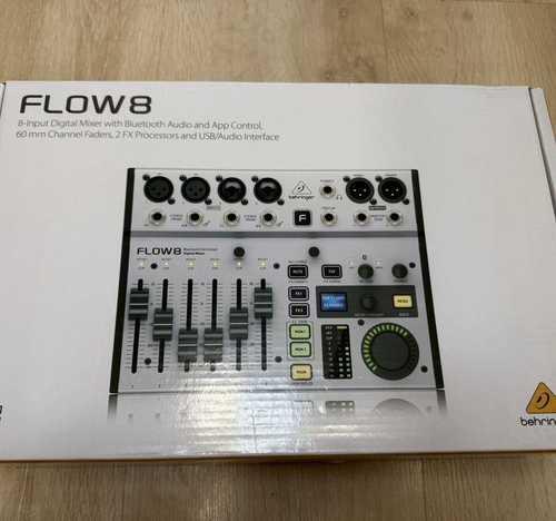 Цифровой микшерный пульт Behringer flow 8