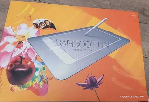 Графический планшет Wacom Bamboo Fun Pen&Touch M