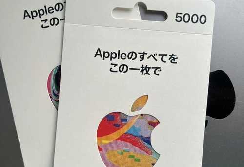 Apple Gift Card Япония