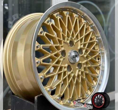 Диски SSR r17 5x114.3 gold