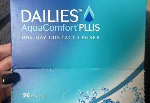 Линзы Alcon Dailies AquaComfort Plus -6,5/ R 8.7