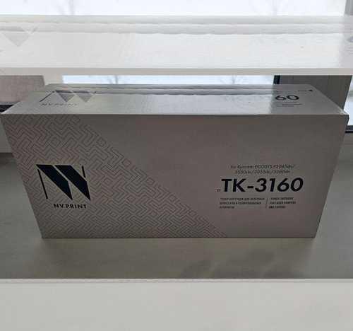 Картридж лазерный Nv Print TK3160, черный