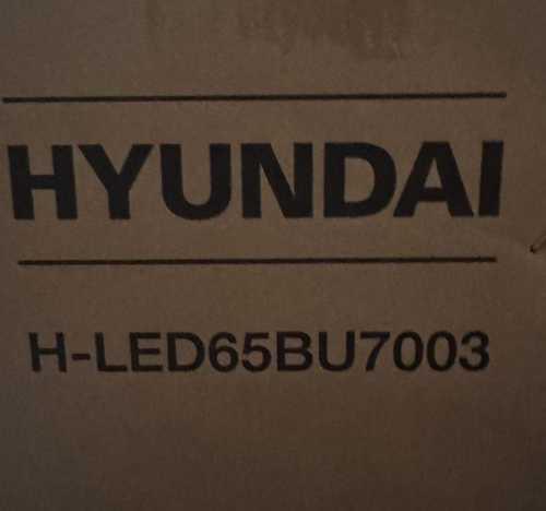 65" (165 см) LED-телевизор Hyundai H-LED65BU7003