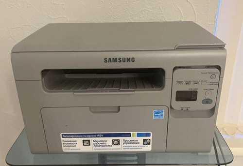 Принтер samsung лазерный мфу scx-3400