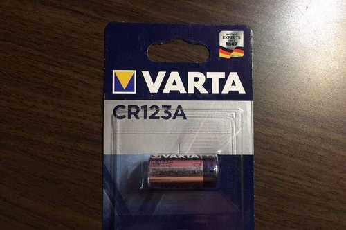 Батарейка varta CR123 новые