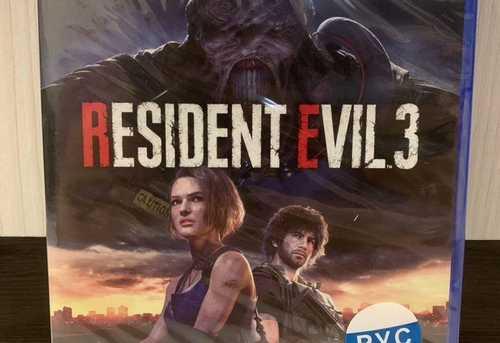 Resident Evil 3 PS4-PS5, новый в пленке