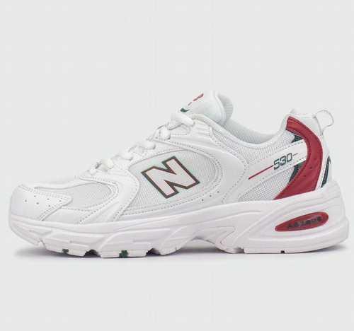 Кроссовки New Balance 530 Wmns White Red (арт. 23549)