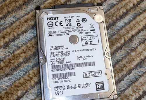 Жесткий диск hgst HTS721010A9E630 1000 GB 1 TB