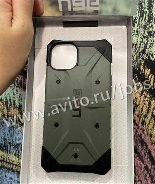 Чехол Uag Pathfinder для iPhone 13 6.1" оливковый