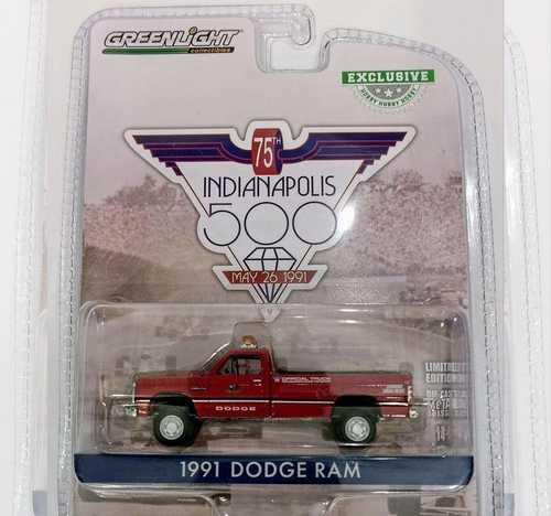 Модель 1991 Dodge Ram Greenlight 1:64