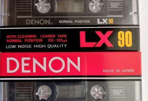 Аудиокассета denon LX 90