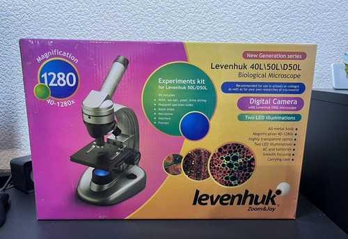Микроскоп levenhuk 40L/50L