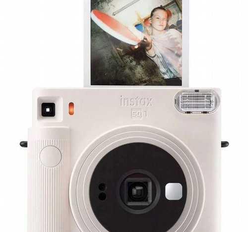 Fujifilm instax square sq1 chalk white новый