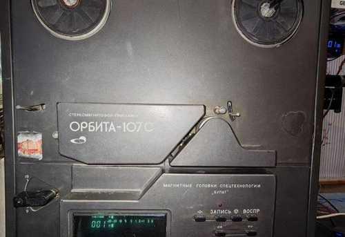 Катушечный магнитофон орбита 107с