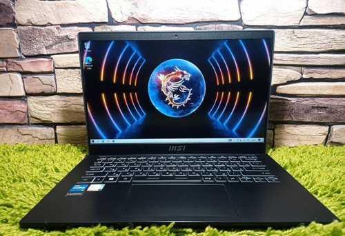 2023г Мощнейший 14" iPS ультрабук MSi Core i5-1235