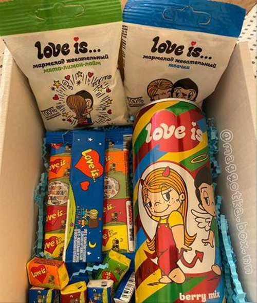 Подарочный набор love is