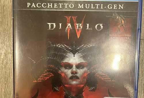 Diablo 4 ps4 диск