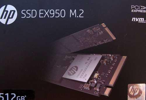 Твердотельный накопитель HP SSD EX950 M.2 512Gb