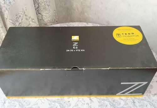 Nikon Z6II Kit Nikkon Z 24-70mm f/4S+ FTZ