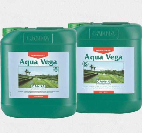 Canna удобрение для гидропоники Aqua Vega A B 2x5