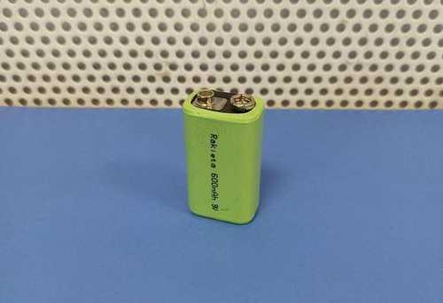 Батарейка аккумуляторная крона Rakieta 600mAh 9V