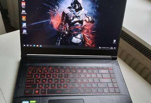 Игровой ноутбук 15.6" MSI GF65 Thin 9SEXR-875XRU, 512 ГБ, Core i5-9300H, RAM 16 ГБ, GeForce RTX 2060 6 ГБ