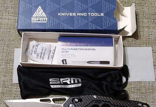 Туристический раскладной нож SRM 9225-KB карбон