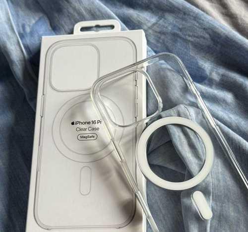 Чехол Apple Clear Case iPhone 16 pro