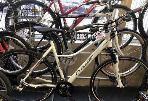 Велосипеды 28 Crescent anaris и Trek seven.two