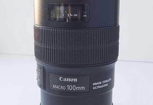 Объектив Canon macro lens EF 100mm 1:1.2 L IS USM