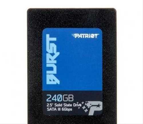 Твердотельный накопитель SSD 240Gb, SATA III, 2.5"