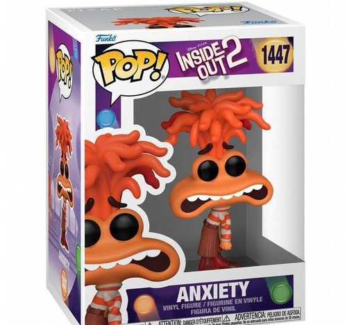 Funko Pop Anxiety 1447 Inside Out 2