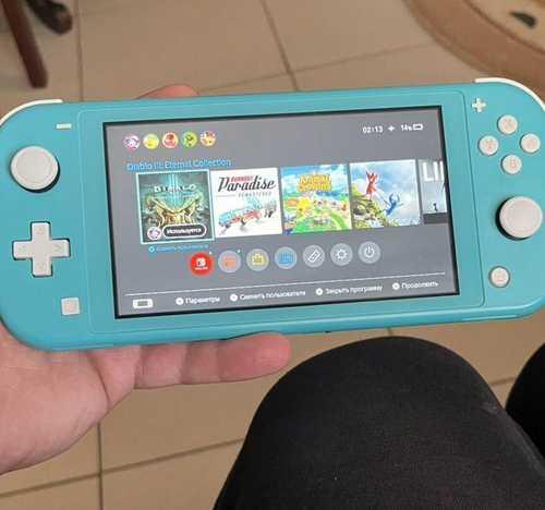 Nintendo switch lite прошитая