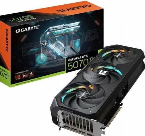 GigaByte GeForce RTX 5070TI gaming OC 16G 2805MHz