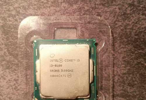 Процессор Intel core i3-8100