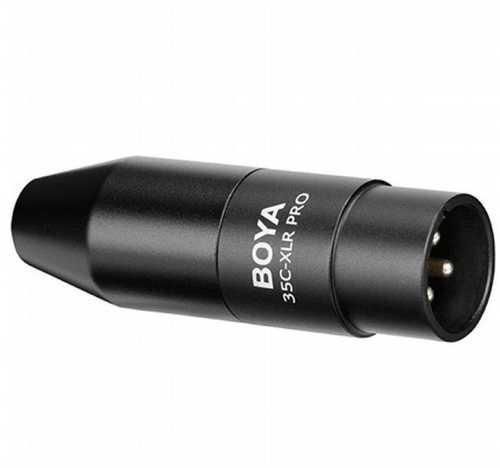 Адаптер Boya 35C-XLR PRO, 3.5 мм на XLR