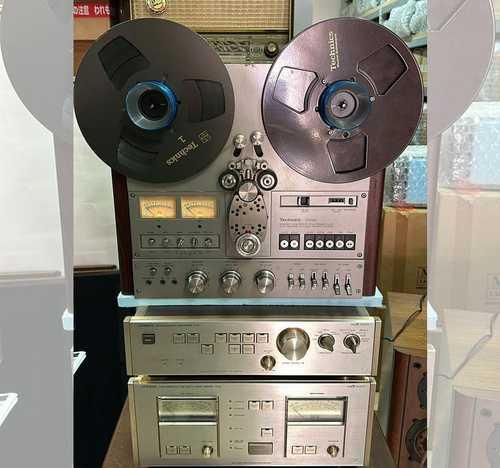 Магнитофон Technics RS-1700U дека катушечная