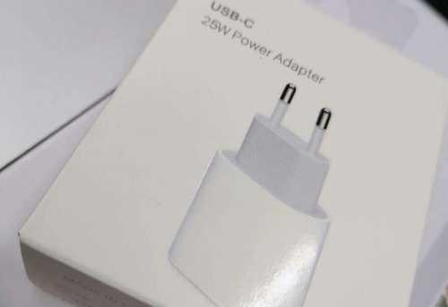 Зарядное устройство для iPhone USB-C, 25W, белый