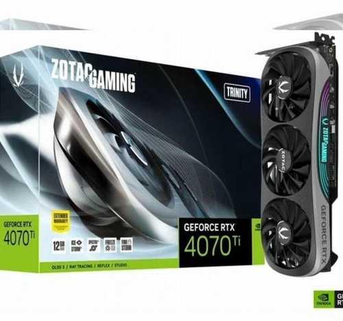 Видеокарта RTX 4070 ti Zotac Trinity