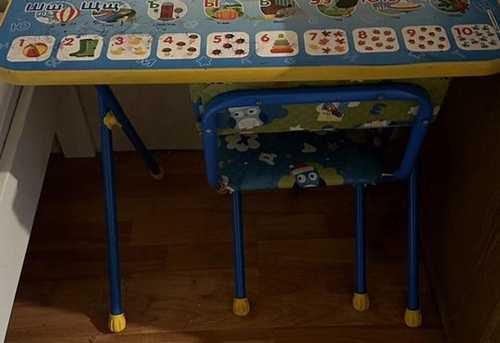 Детский стол со стулом nika