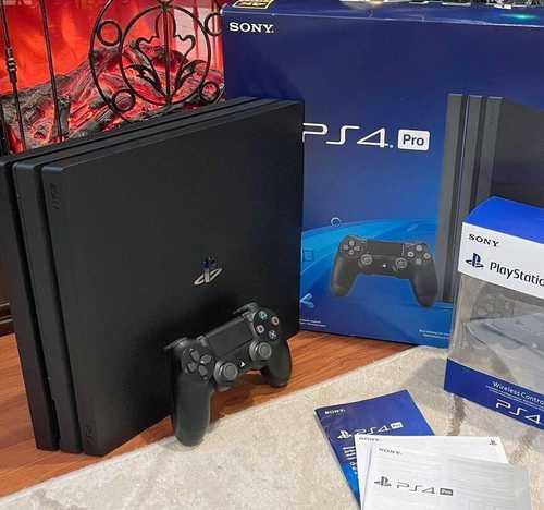 Sony PS4 Pro 1tb 7208b(Более 1000 игр)