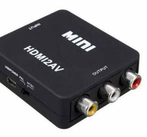 Переходник из Hdmi-на 3 тюльпана(av)